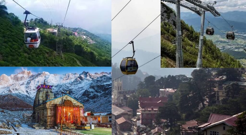 Kedarnath Ropeway: Two major Ropeway projects in Uttarakhand under ...