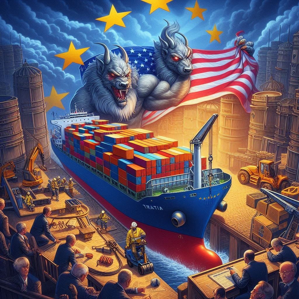 EU tariffs on US goods suspended until July 14 - MediumPulse.Com Ajay ...