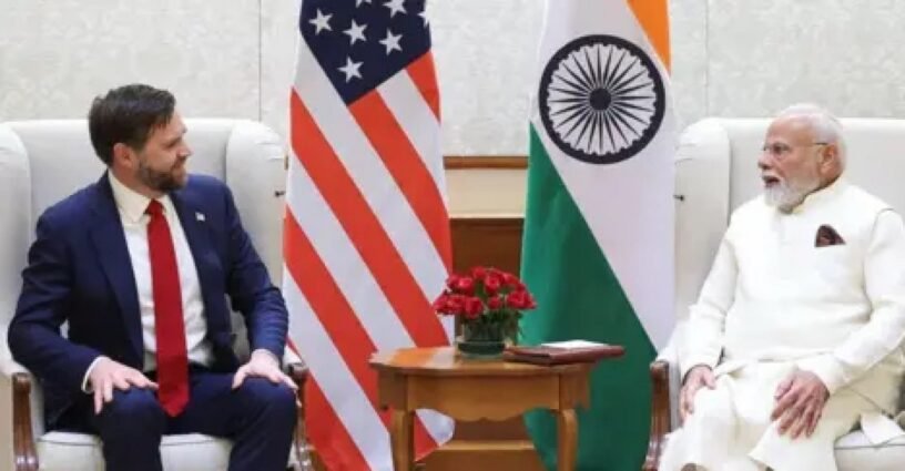 India-US ties: Modi, Vance praise progress in trade talks as higher ...