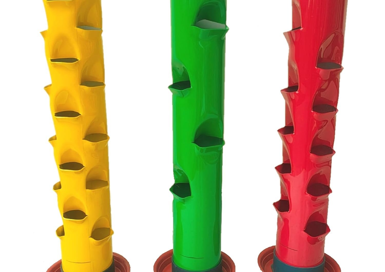 Vertical Tower Pots for plants: Garden Tower, Vegetable Tower, Roof ...