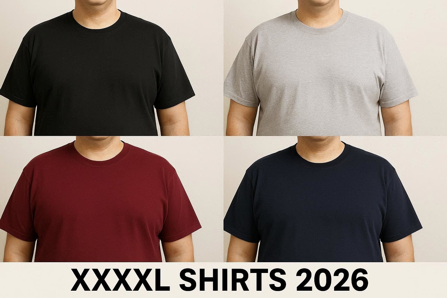 XXXXL Shirts 2026: Men's XXXXL T-Shirts, 4XL Shirts for Sale, XXXXL T ...